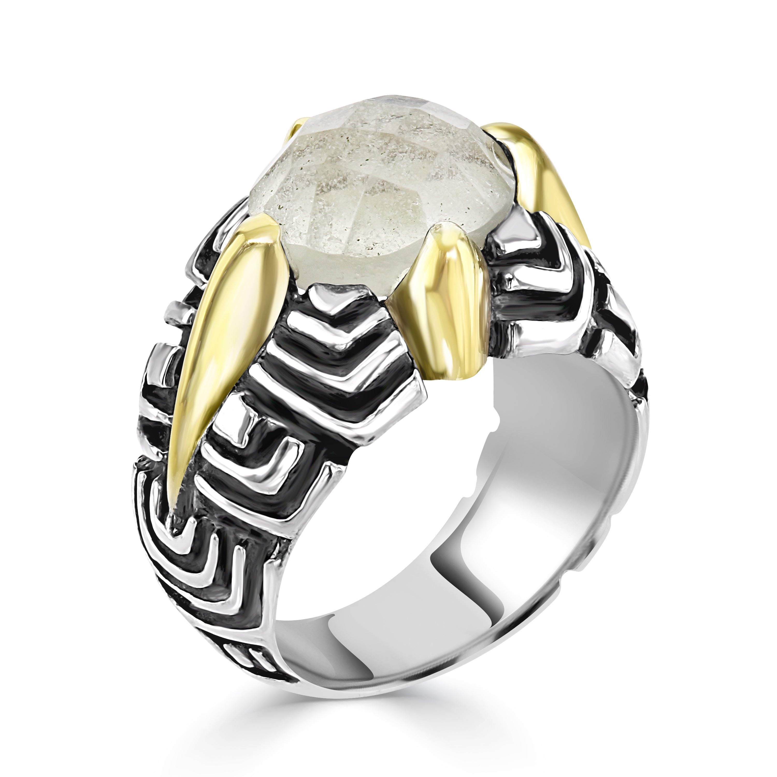 Gold Tektite Atlantean Ring – StoneAge Glastonbury